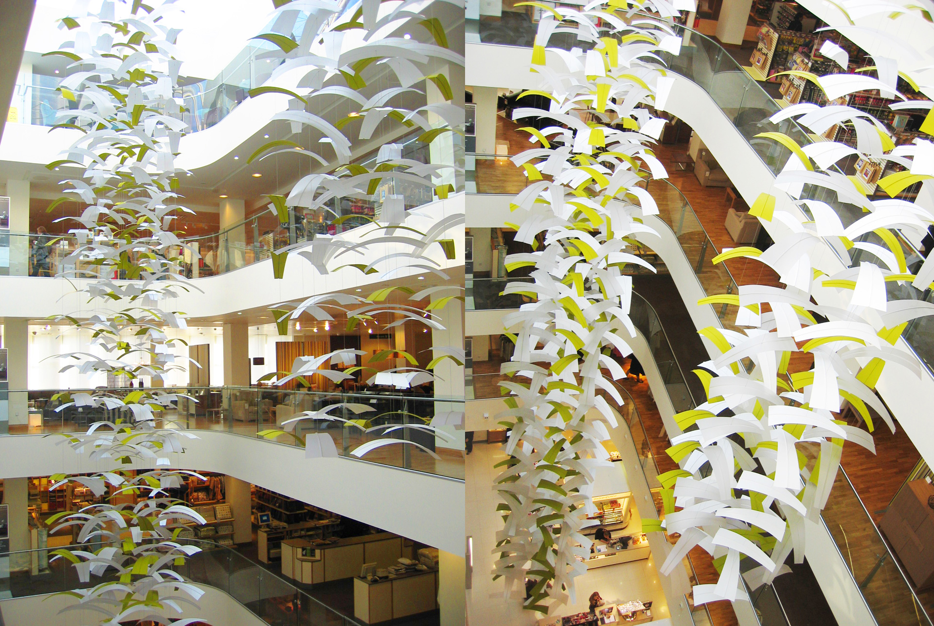 Visual Impact » Blog Archive » Atrium – Abstract Installation