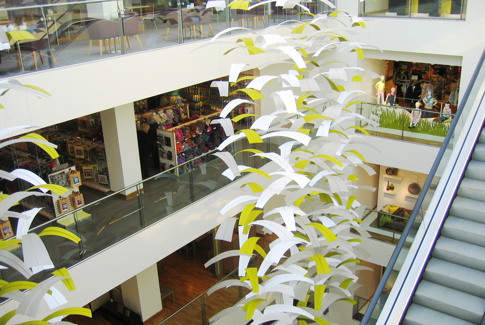 Visual Impact » Blog Archive » Atrium – Abstract Installation