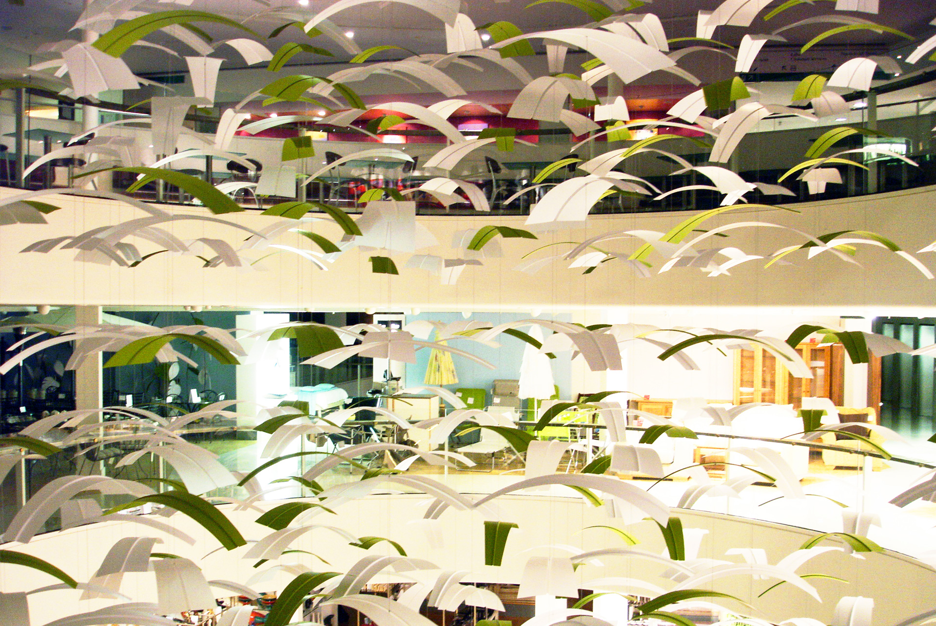 Visual Impact » Blog Archive » Atrium – Abstract Installation